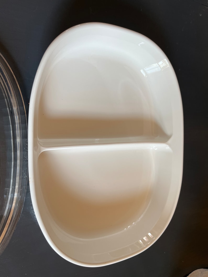 Vintage Corning Ware Divided Baking Dish MC-6-B French 1.8 Liter ...