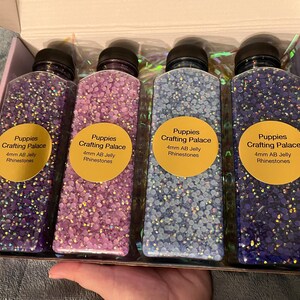 Galaxy AB Jelly Rhinestone Bling Boxes non-hotfix - Etsy Canada