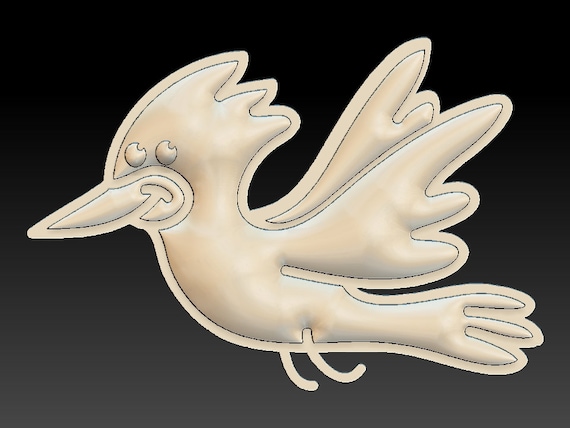 Bird STL Files for CNC Router Moulds Molds Printing Etc - Etsy
