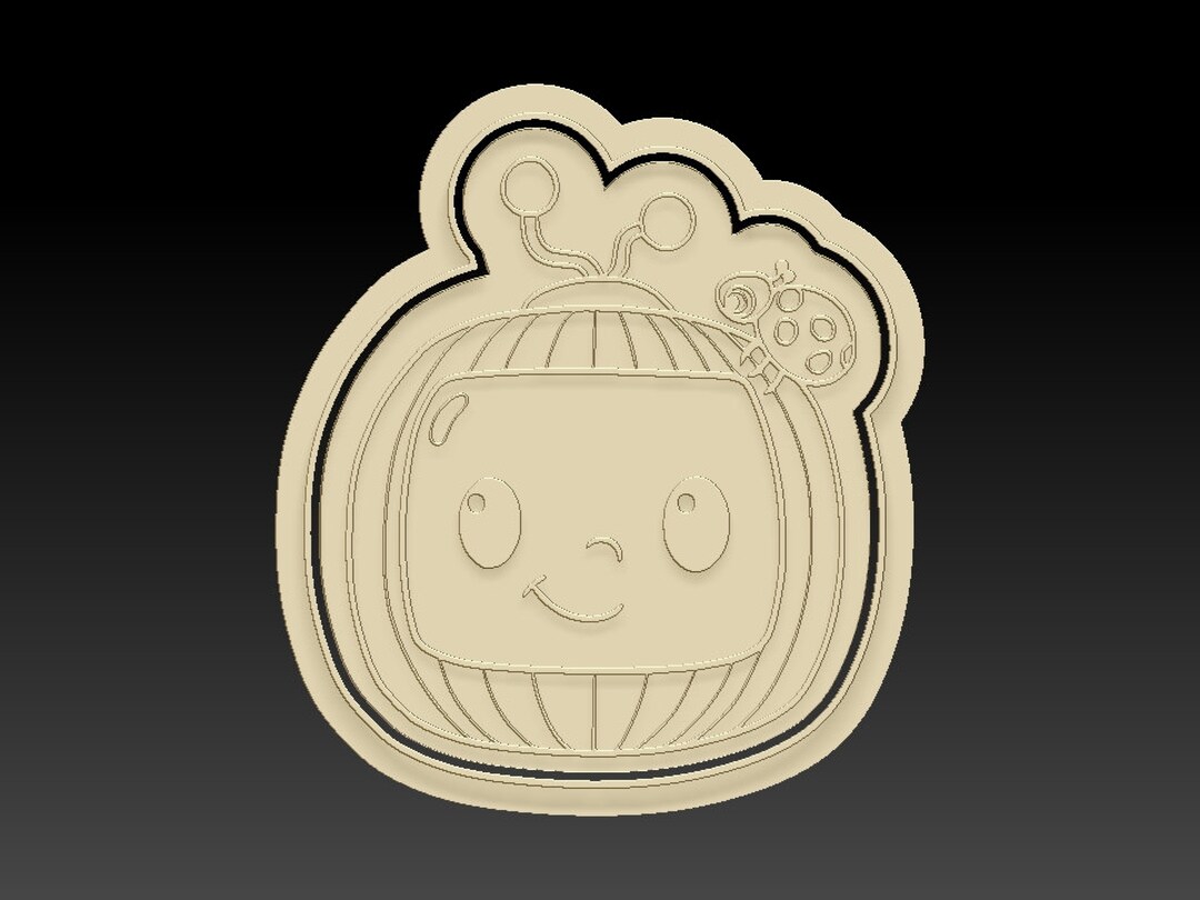 Cute Watermelon Cookie Cutter & Embosser Stl File, 3D Print File ...