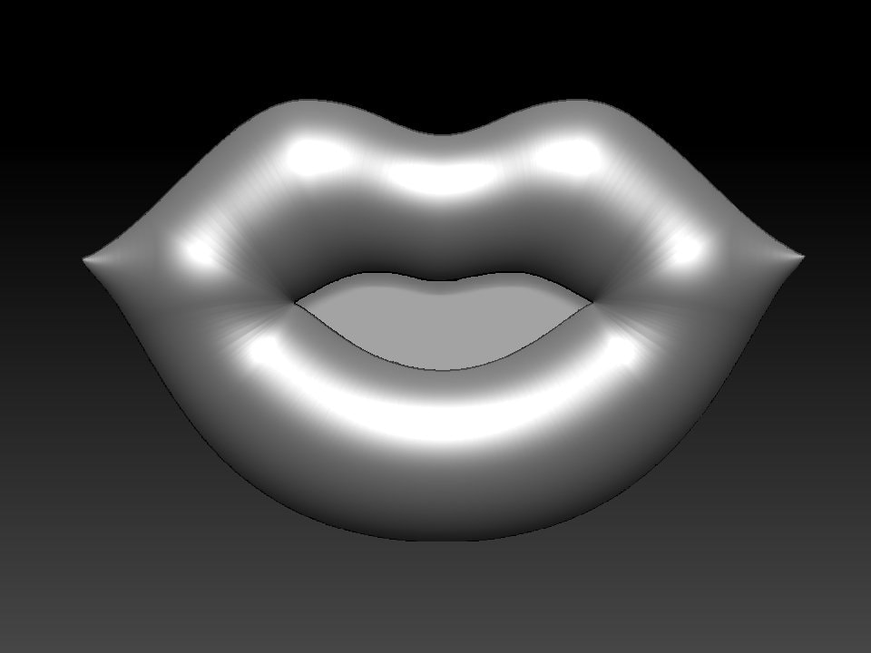 Plain Open Lips STL Files for CNC Router Moulds Molds - Etsy