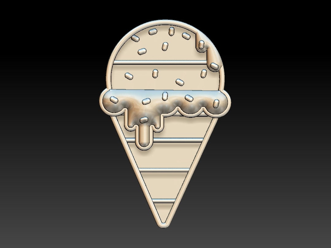 Ice Cream Cone Shelf STL File, for 3D Printing - Etsy Australia