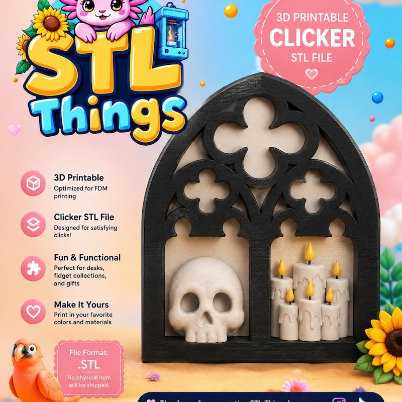 Gothic Clicker - Etsy UK