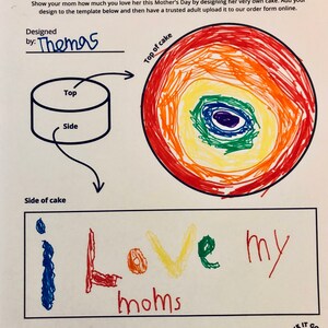 Create A Cake Template for Kids - Etsy