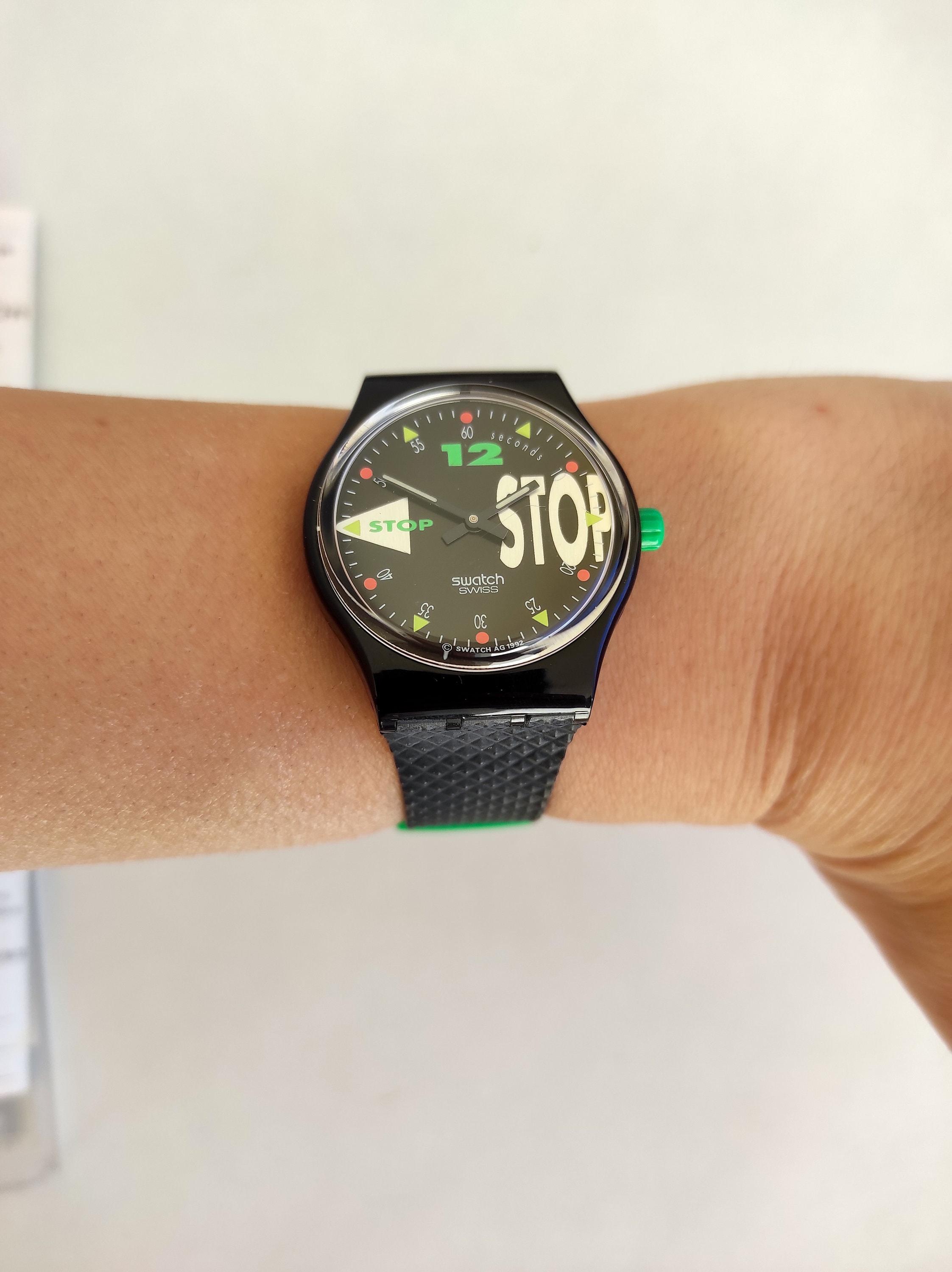 Swatch Stop Watch 1993 Box Included - Vintage Swatch Watch - Swatch ...