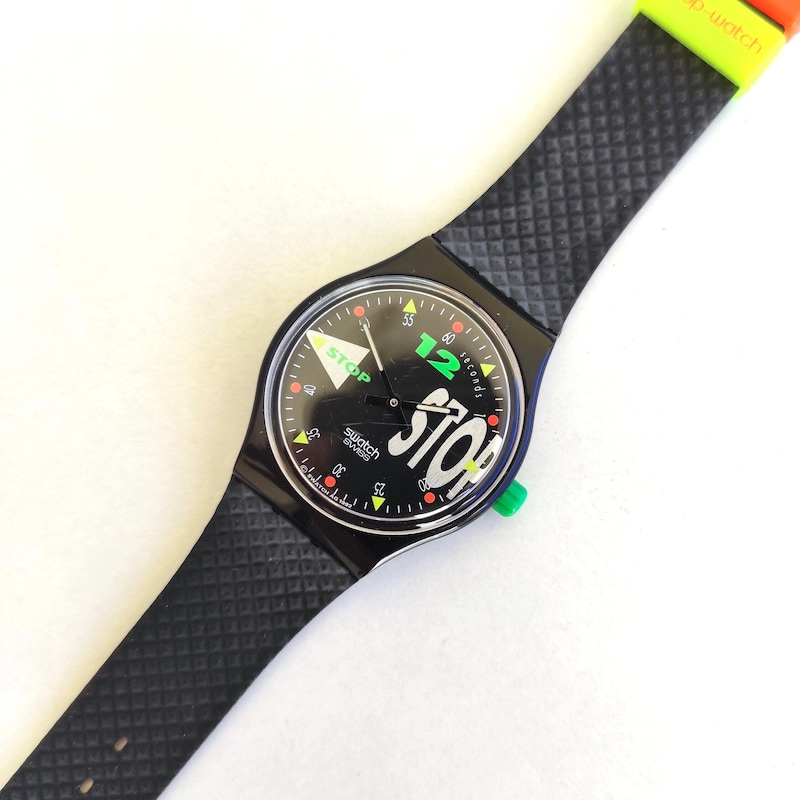 Swatch stop watch vintage - Etsy.de