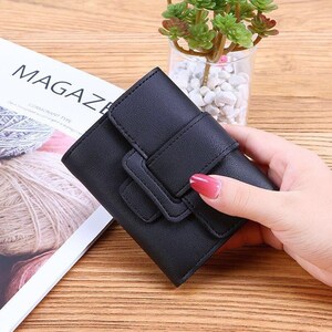 Wallet for Women,trifold Snap Closure Small Wallet for Girls,credit ...