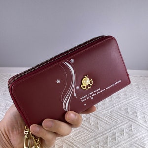Wallet for Womenfashion Double Zipper Walletlarge Capacity - Etsy