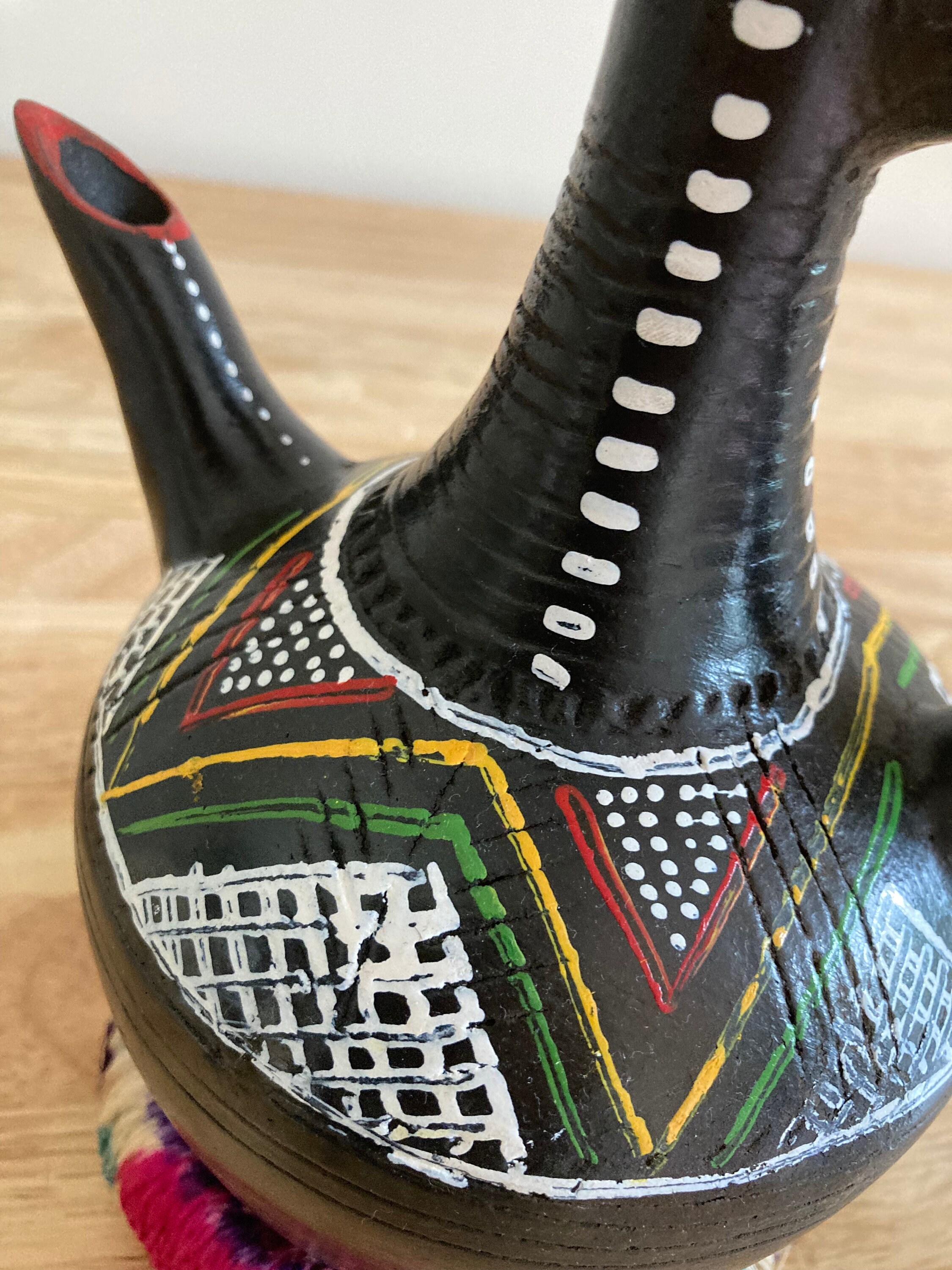 Small/large Painted Jebena የተነቀሰ ጀበና Ethiopian and Eritrean Coffee Pot ...