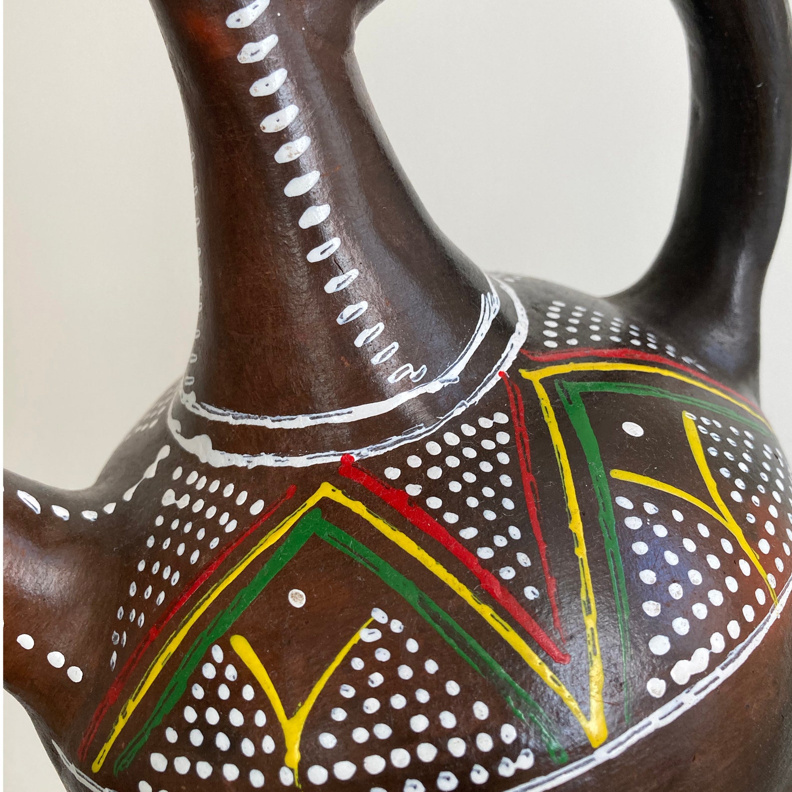 Small/large Painted Jebena የተነቀሰ ጀበና Ethiopian and Eritrean Coffee Pot ...