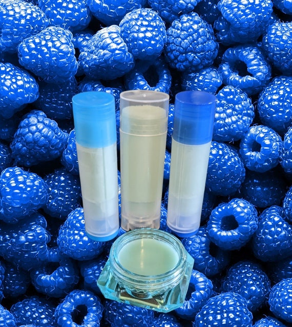Blue Raspberry Lip Balm - Etsy