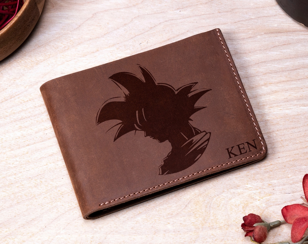 Customize Goku Wallet for Anniversary Leather Ball Wallet - Etsy