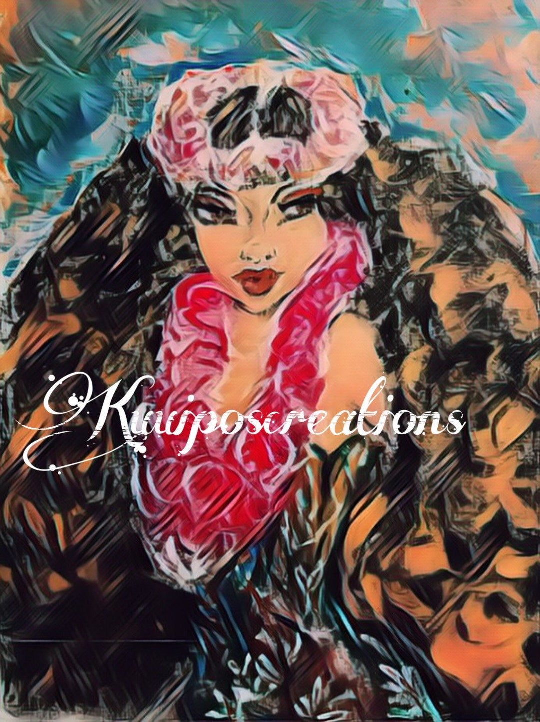 Print on Paper. lei'ilima - Etsy