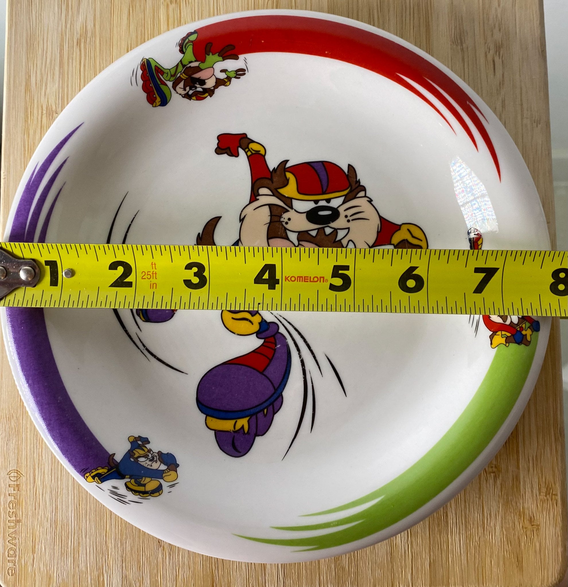 Tasmanian Devil Plate - Vintage - Etsy