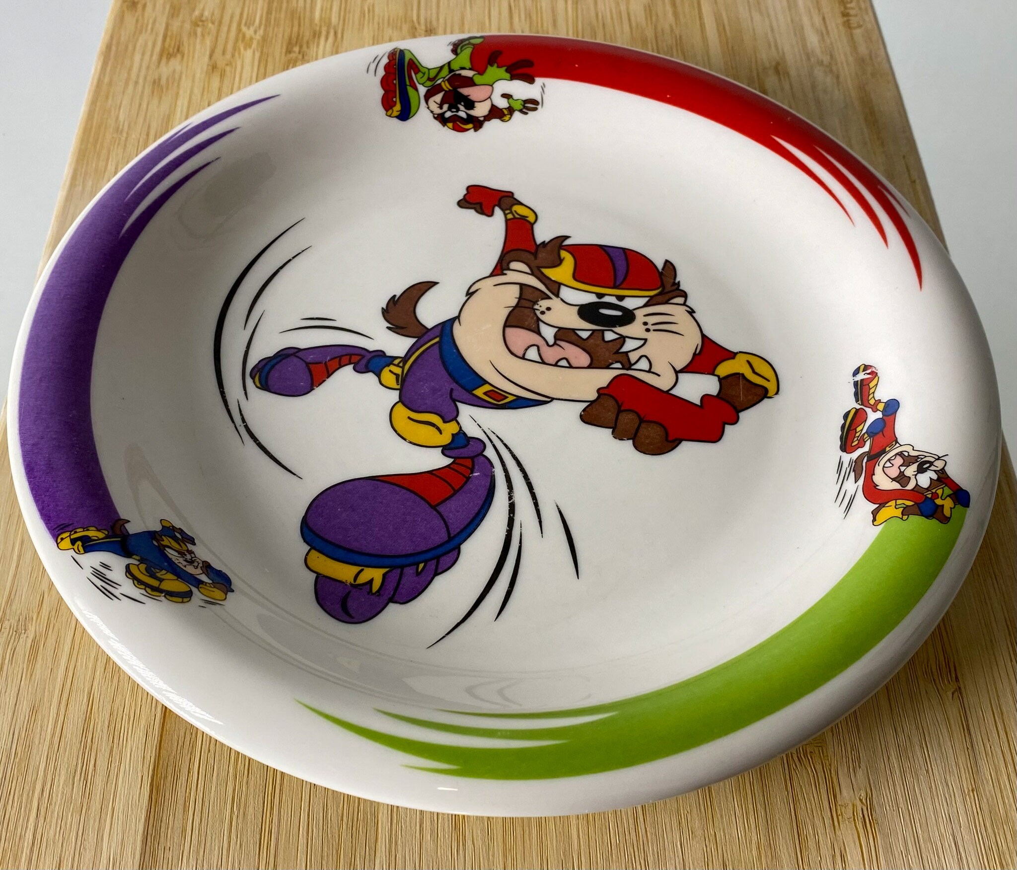 Tasmanian Devil Plate - Vintage - Etsy