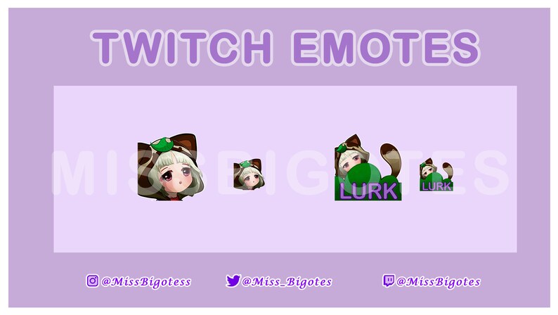 Genshin Impact Sayu Emotes Pack for Twitch/discord | Etsy Hong Kong