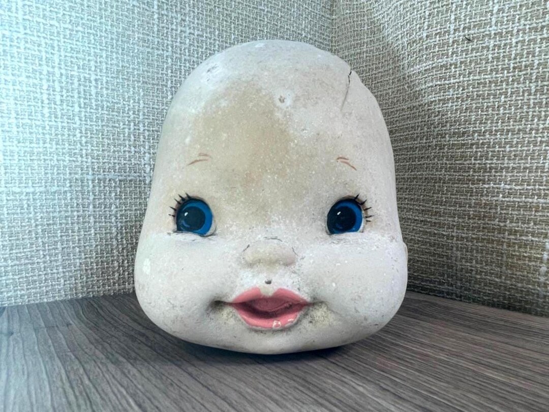 Mid Century Wax Doll Prototype Head Cincinnati Studio Found Kenner ...