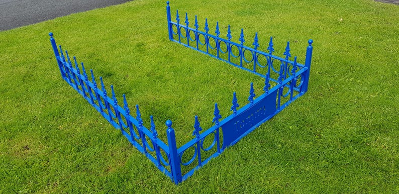 Bespoke Cemetery Railings: Galvanized, Made to Measure (UK Only) Read ...