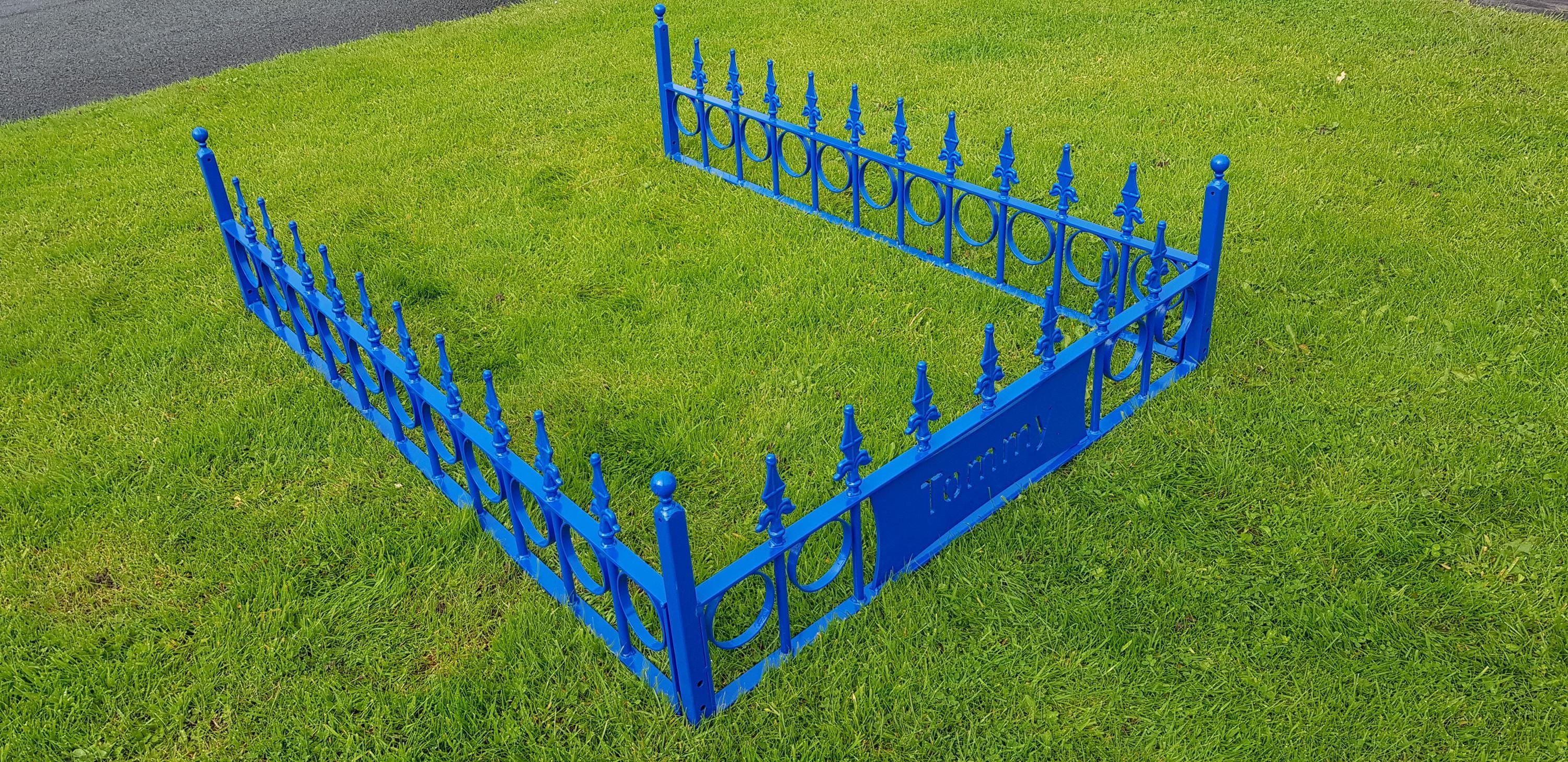Bespoke Cemetery Railings: Galvanized, Made to Measure (UK Only) Read ...
