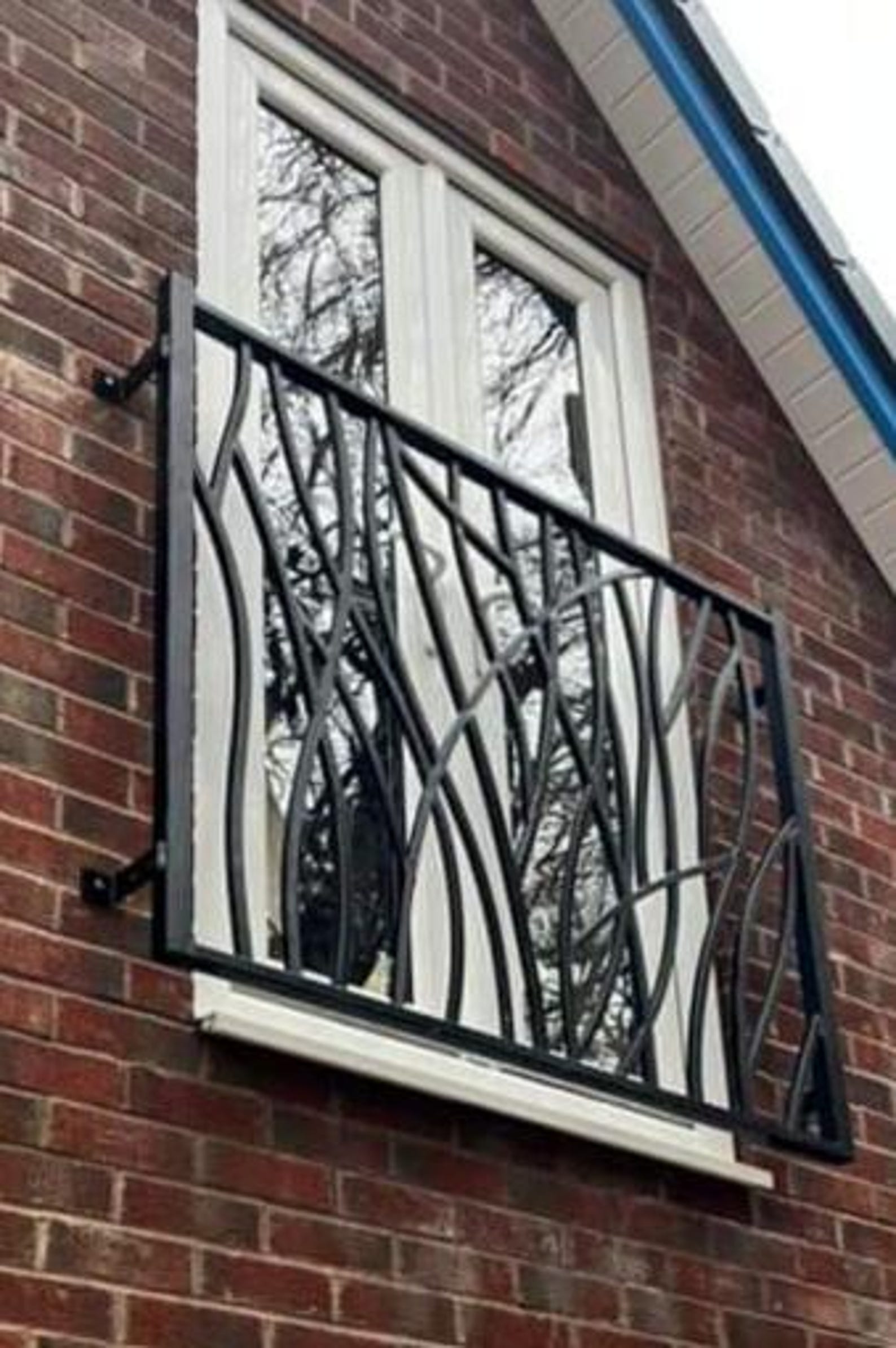 Modern Art Balcony QUOTE Only...made to Measure and Order and Shipped ...