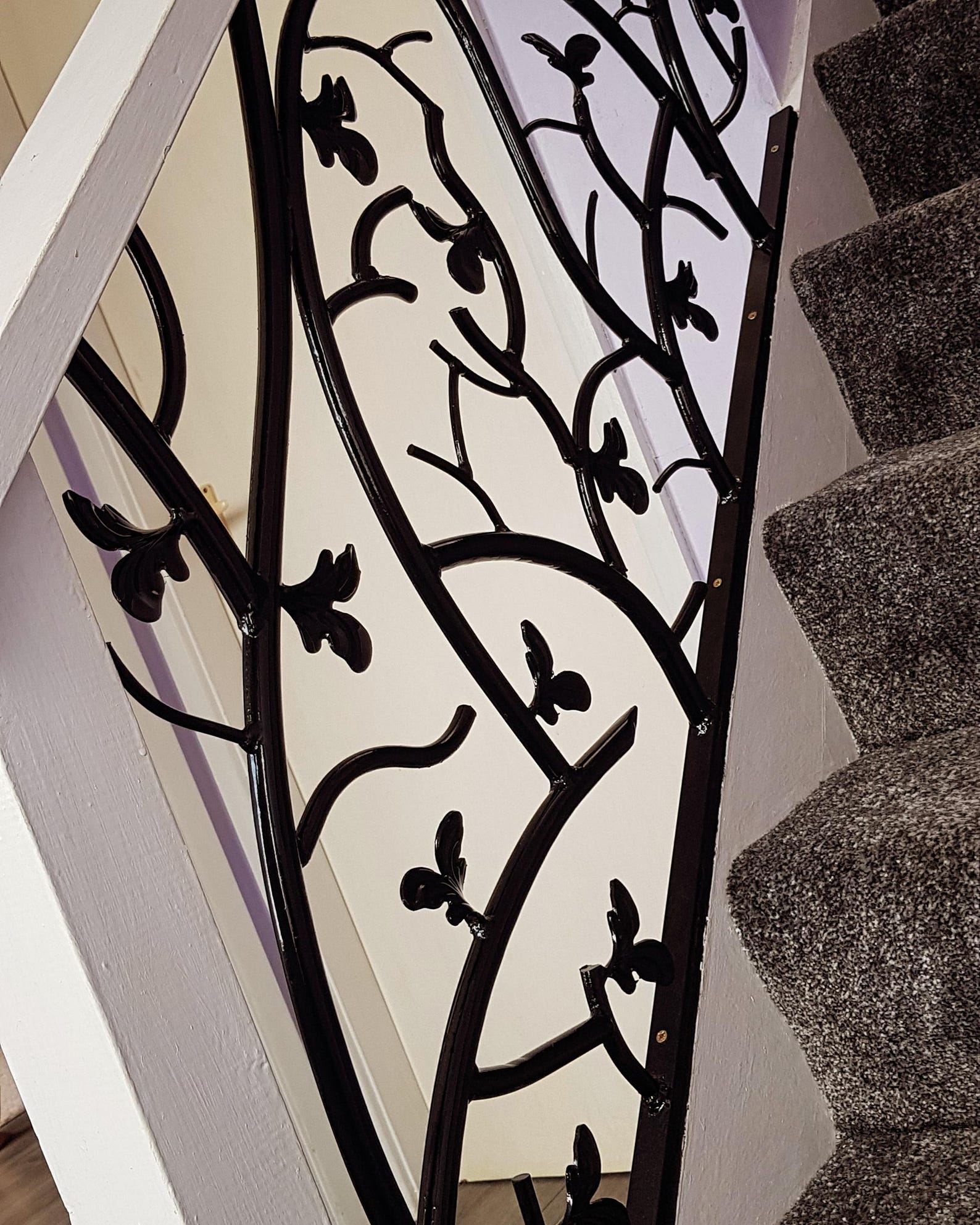 Steel Railings: Made-to-measure, Galvanized Uk Only, Read Description ...