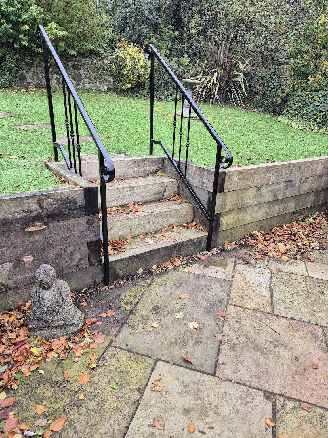 Handrails: Made to Measure, Galvanized Steel, UK Only Please Read ...