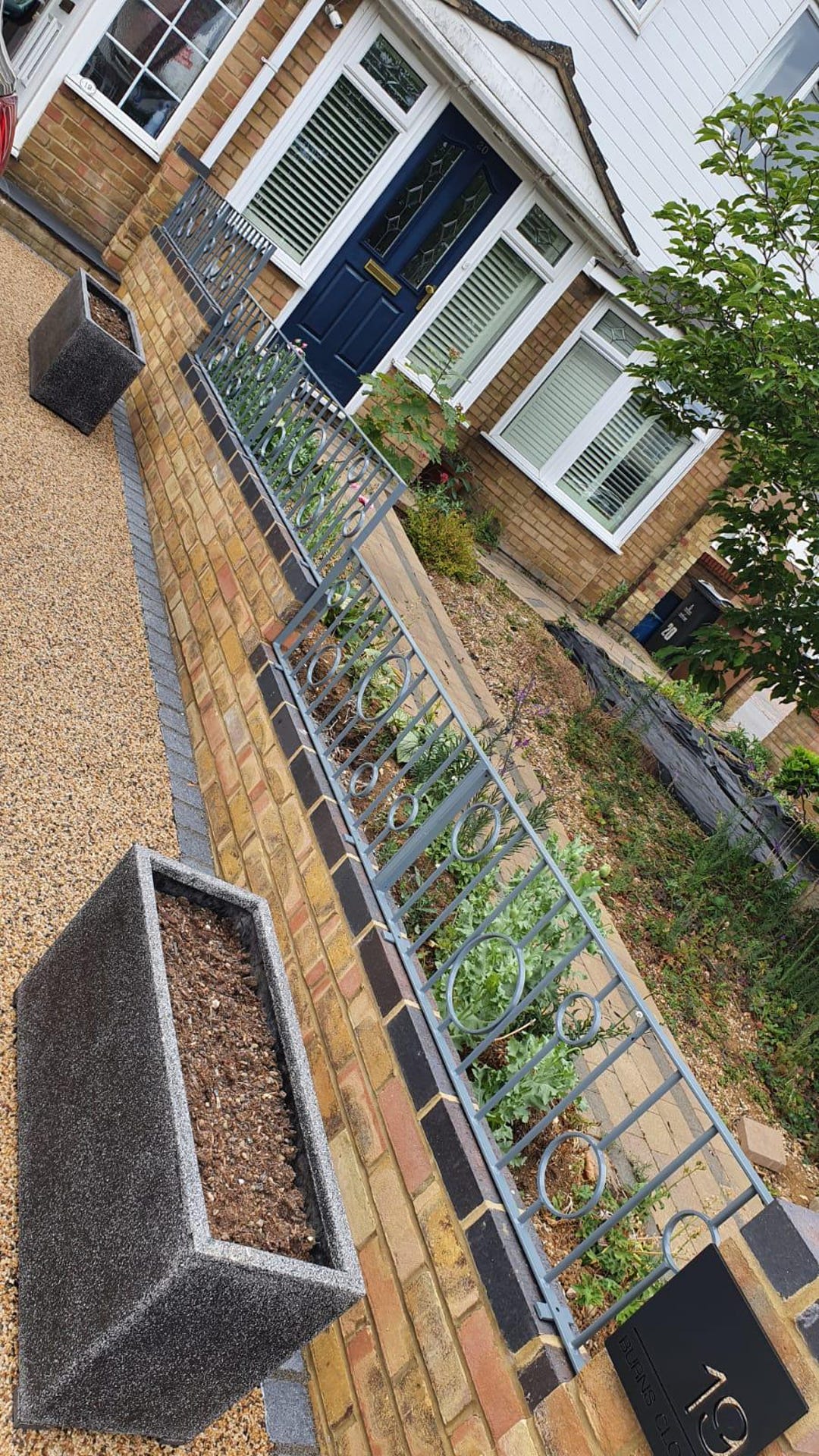 Modern Ring Railings QUOTE Only...made to Measure and Order and Shipped ...