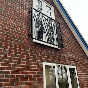 Modern Art Balcony QUOTE Only...made to Measure and Order and Shipped ...