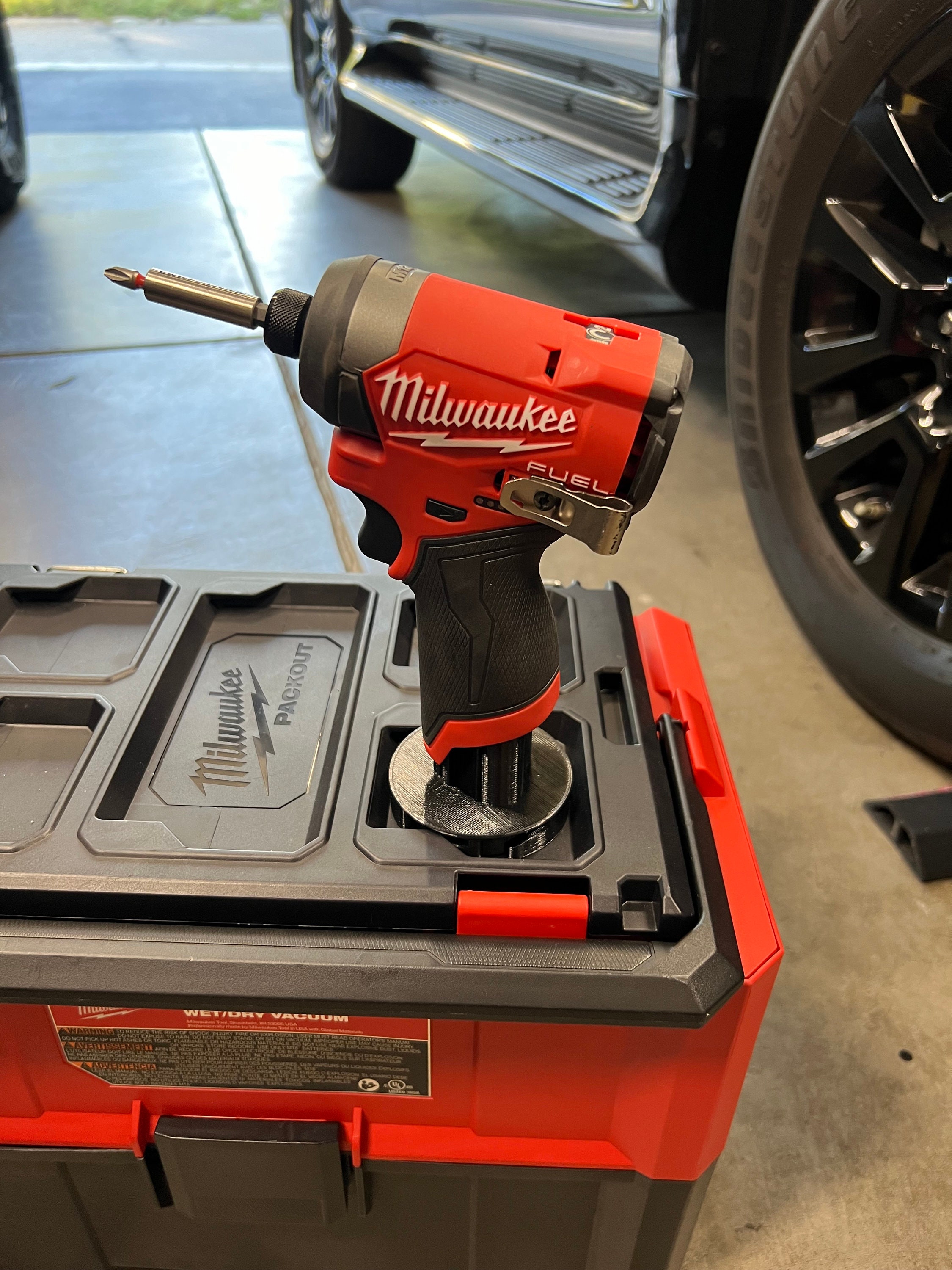 Milwaukee M12 Tool Holder for Packout With Packout Cleat 3D Printed - Etsy
