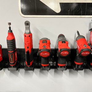 One Milwaukee M12 Tool Holder Wall Mount (5 Styles Available) 3D ...