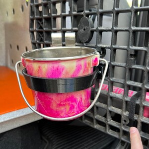 1 Qt, 2 Qt 3D Printed Dog Water Bucket Holder for Ruffland Kennels - Etsy
