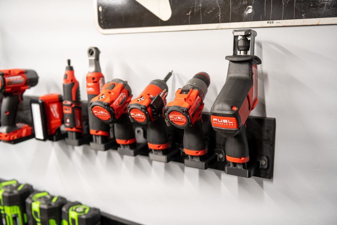 One Milwaukee M12 Tool Holder Wall Mount (5 Styles Available) 3D ...