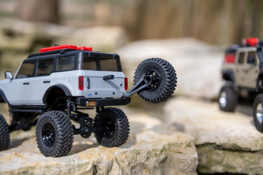 SCX24 Bronco Rear Bumper With Swinging Spare Tire Carrier - Etsy