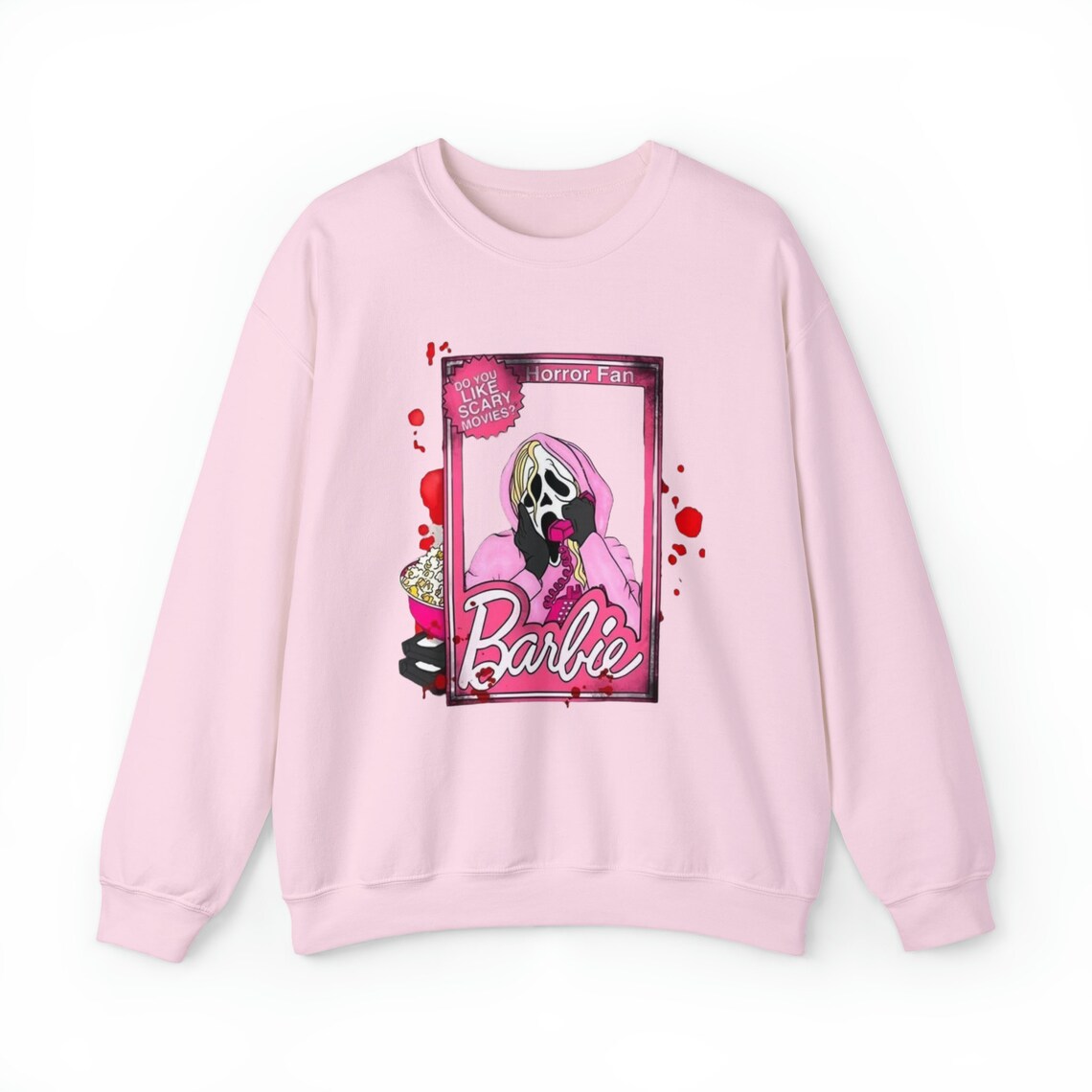 Scream Barbie Crewneck Sweater - Etsy