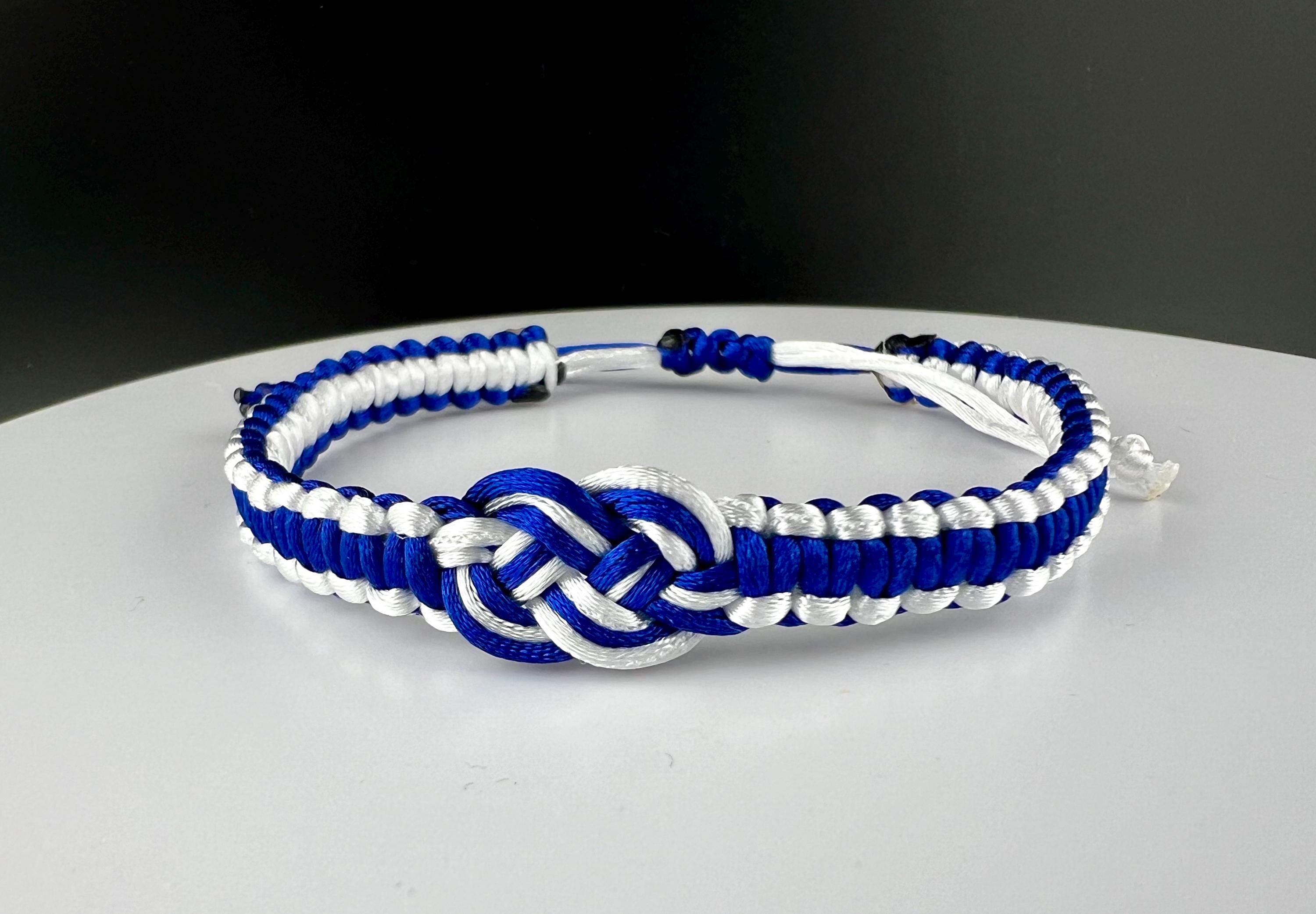 Stand With Israel Bracelet, Israel Flag Color Bracelet, Israel ...