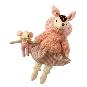 Montessori Waldorf Inspired Plush Boy Doll, Stuffed Animal Dog ...