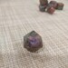 Red Cosmos, Galaxy Dice, 9 Piece Resin Round Edge Dice for DND - Etsy
