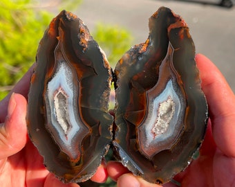 Turkish Gem Banded Thunder Egg Agate Cubuk Town Kuyumcu - Etsy