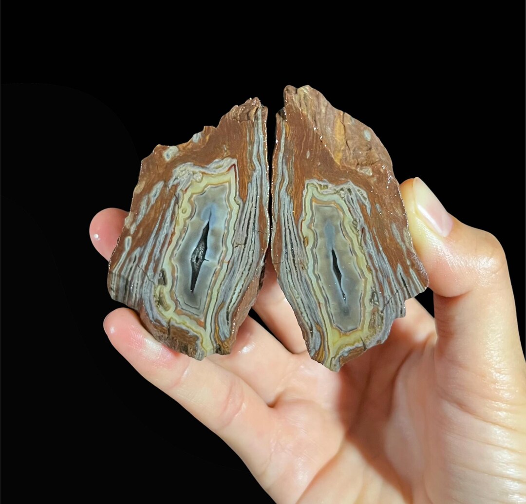Banded Rhyolite Agate | Nurturing Energy & Emotional Renewal Stone - Etsy