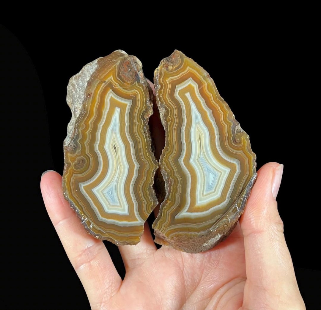 Museum Quality Parallax Banded Agate Stone | Super Rare Collector’s ...