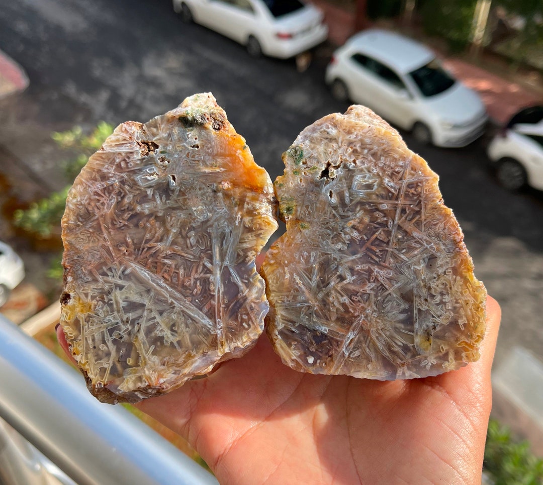 Turkish Gem Stick Agate Cubuk Town, Susuz Village ROUGH CUT UNCUT - Etsy