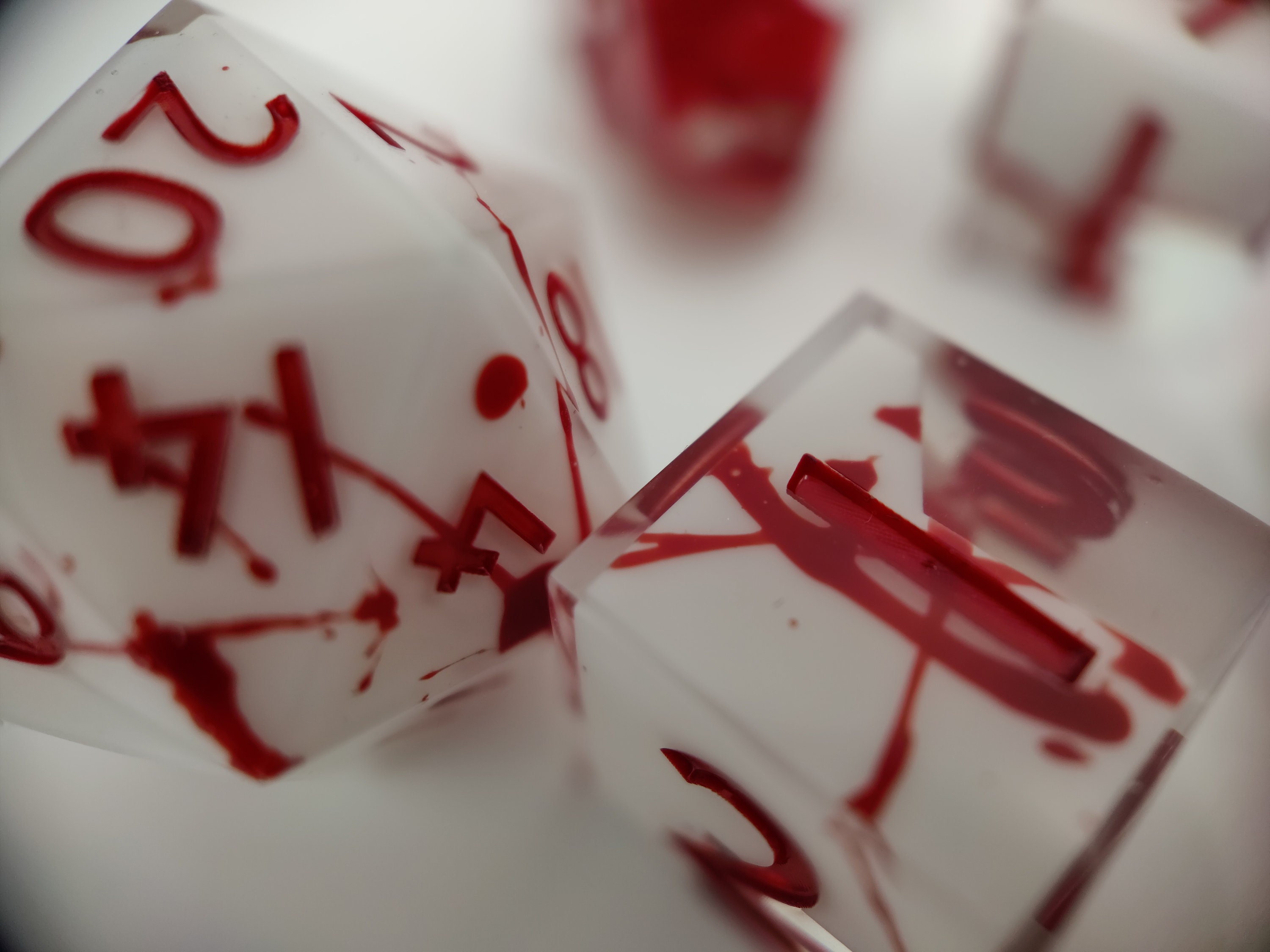 Wisdom Teeth Dice Set Resin Handmade - Etsy