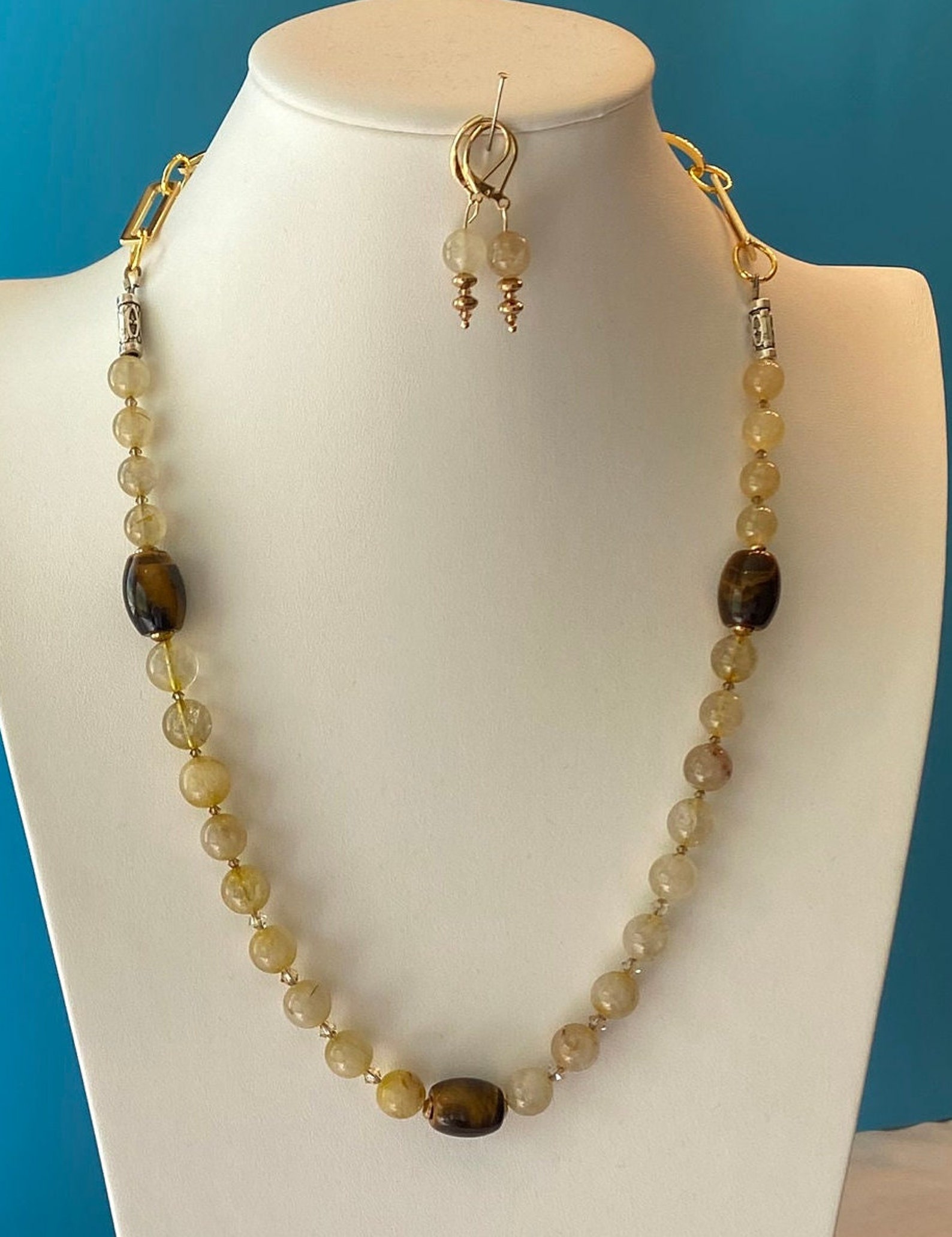 Stunning Yellow Quartz Yellow Swarovski Crystals Yellow - Etsy