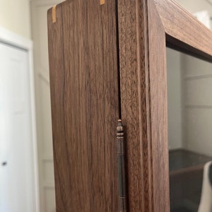 Black Walnut Shadow Box With Maple Accents / Display Case - Etsy