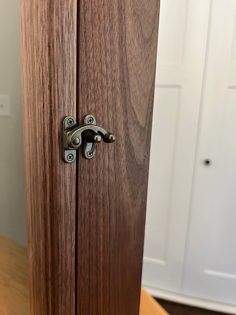 Black Walnut Shadow Box With Maple Accents / Display Case - Etsy