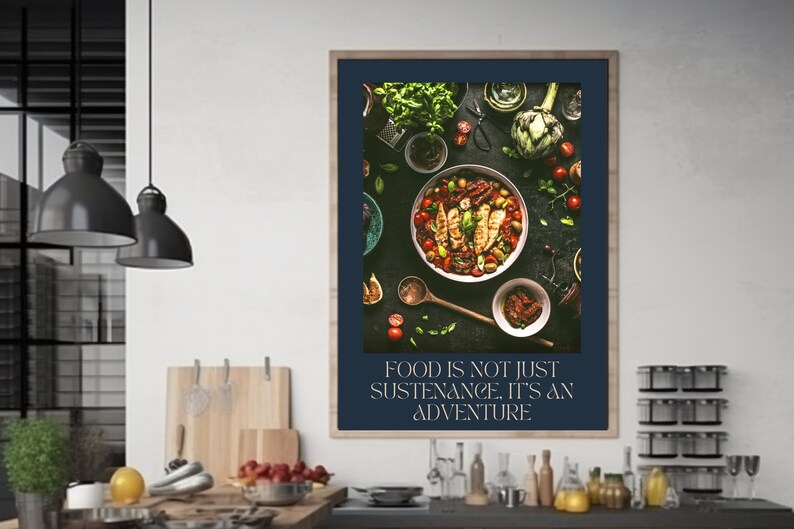 Culinary Classroom Wall Decor: Inspiring Art for Aspiring Chefs Cooking ...