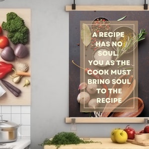 Culinary Classroom Wall Decor: Inspiring Art for Cooking School Cooking ...