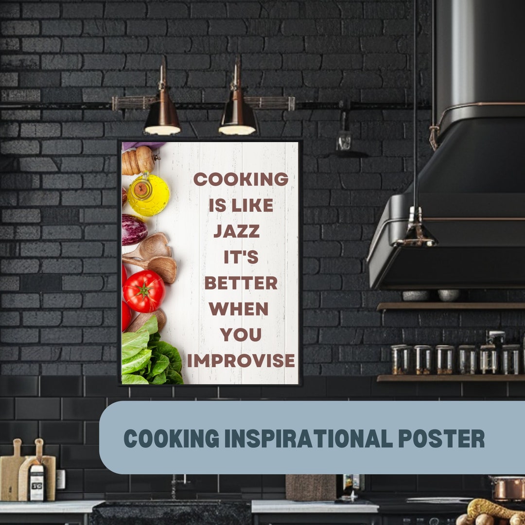 Culinary School Wall Art Set: Inspiring Prints for Your Classroom ...