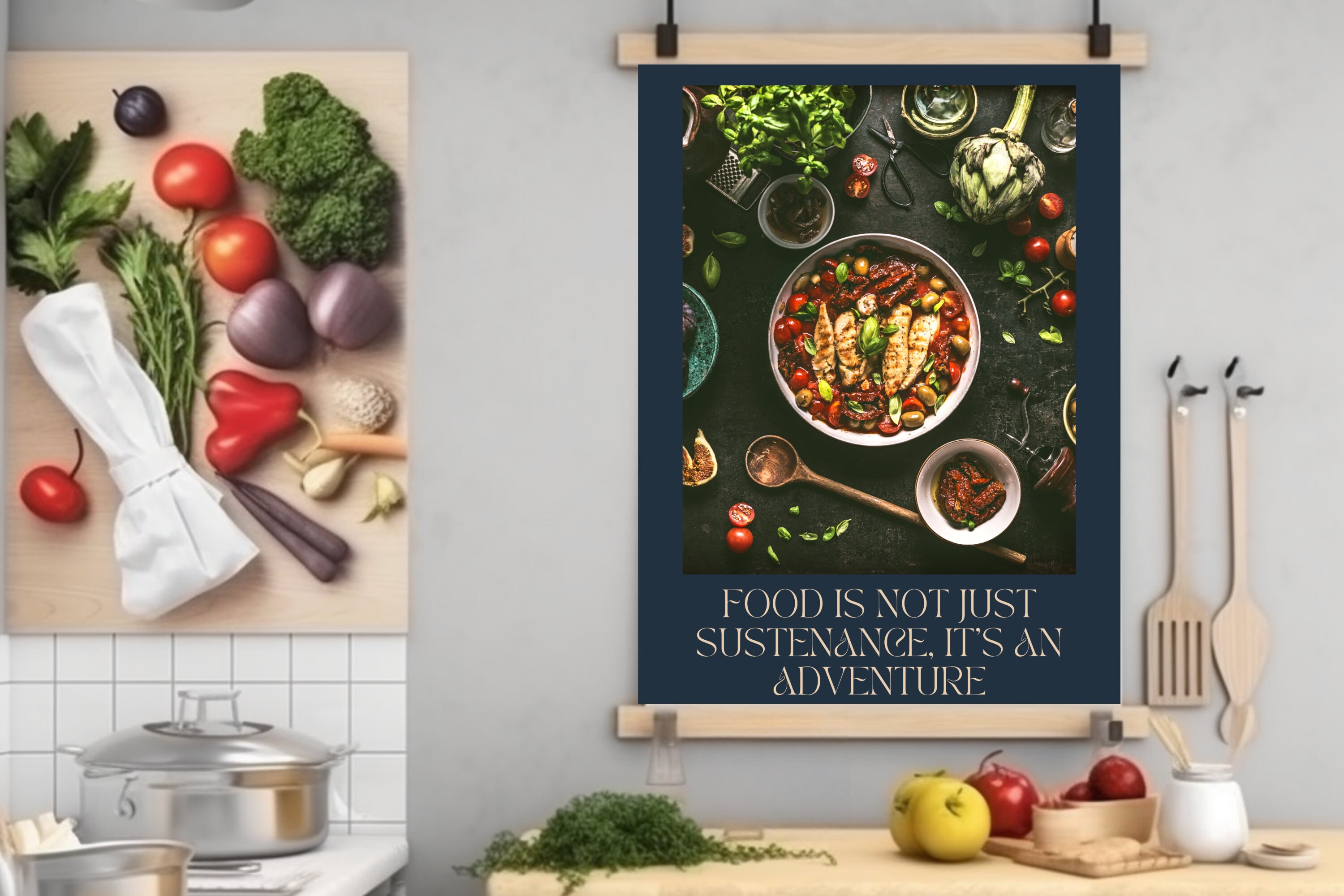 Culinary Classroom Wall Decor: Inspiring Art for Aspiring Chefs Cooking ...