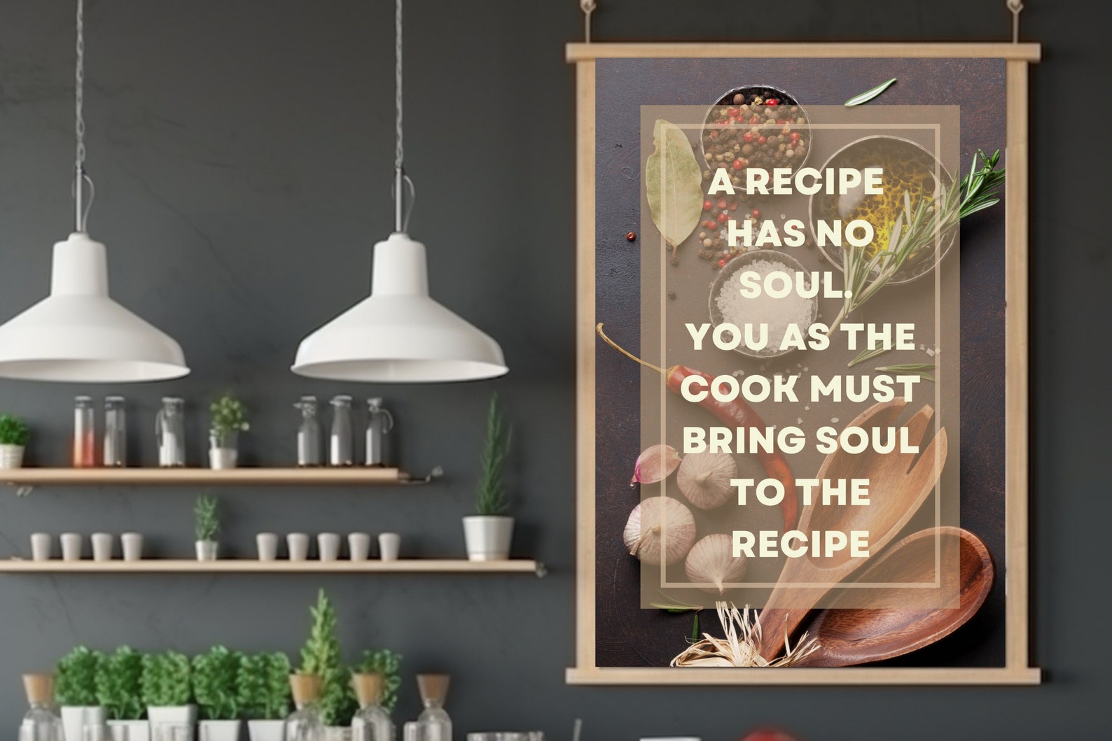 Culinary Classroom Wall Decor: Inspiring Art for Cooking School Cooking ...